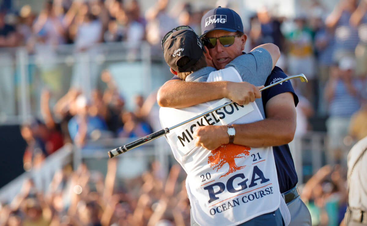 TCN EXCLUSIVE: Caddie Tim Mickelson details his PGA Championship ...