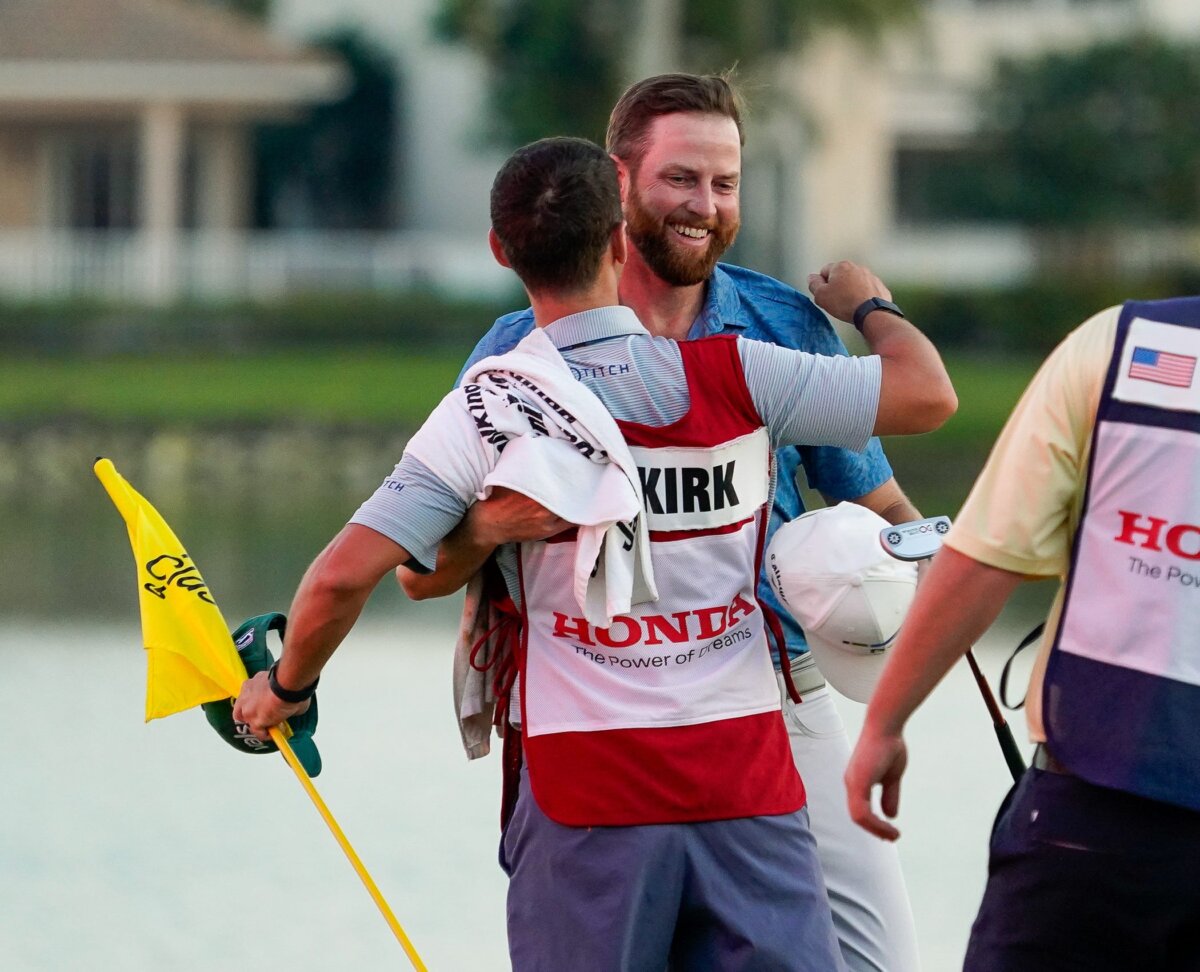 'I never really thought of caddying as a career. It just happened ...